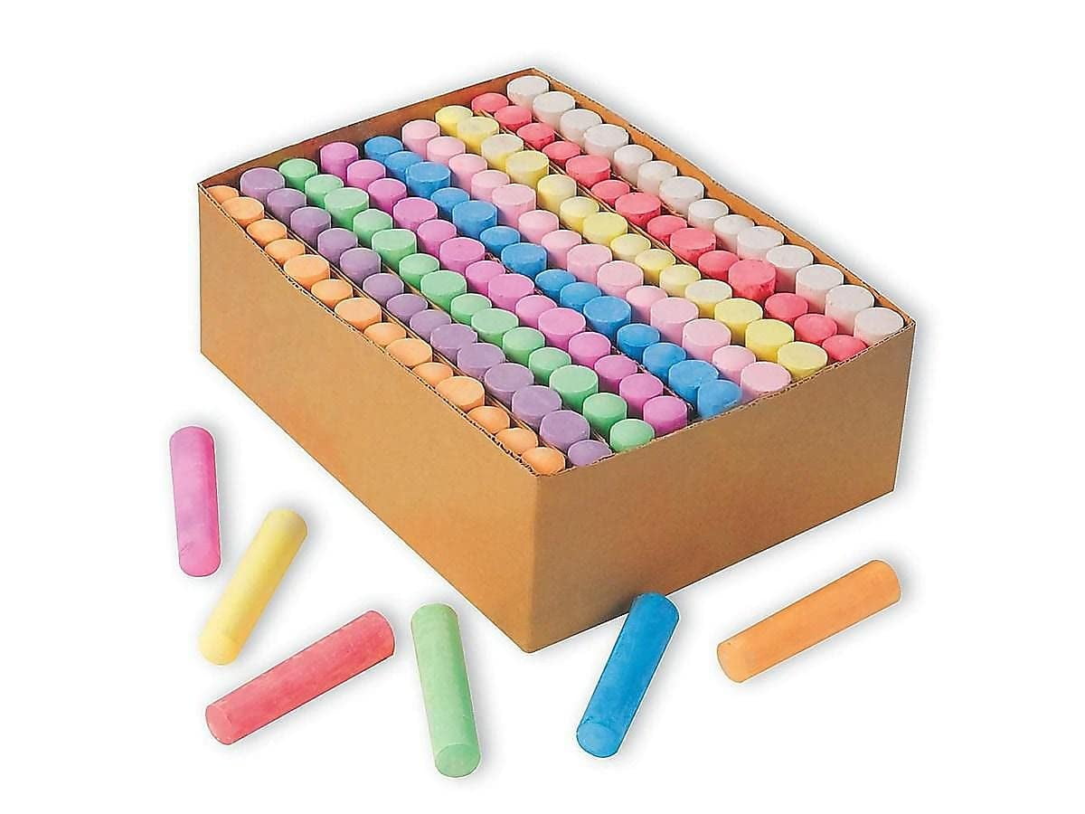 Giant Box of Jumbo Sidewalk Chalk, - Walmart.com