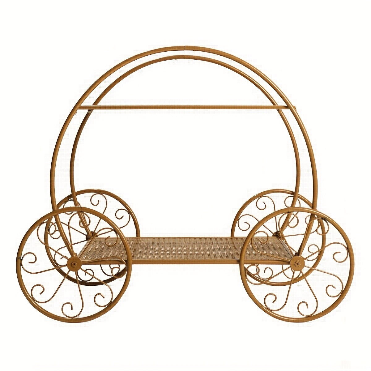 Giant Carriage Cake Stand with 35-Inch Wheels, 27.5-Inch Tall Pumpkin ...