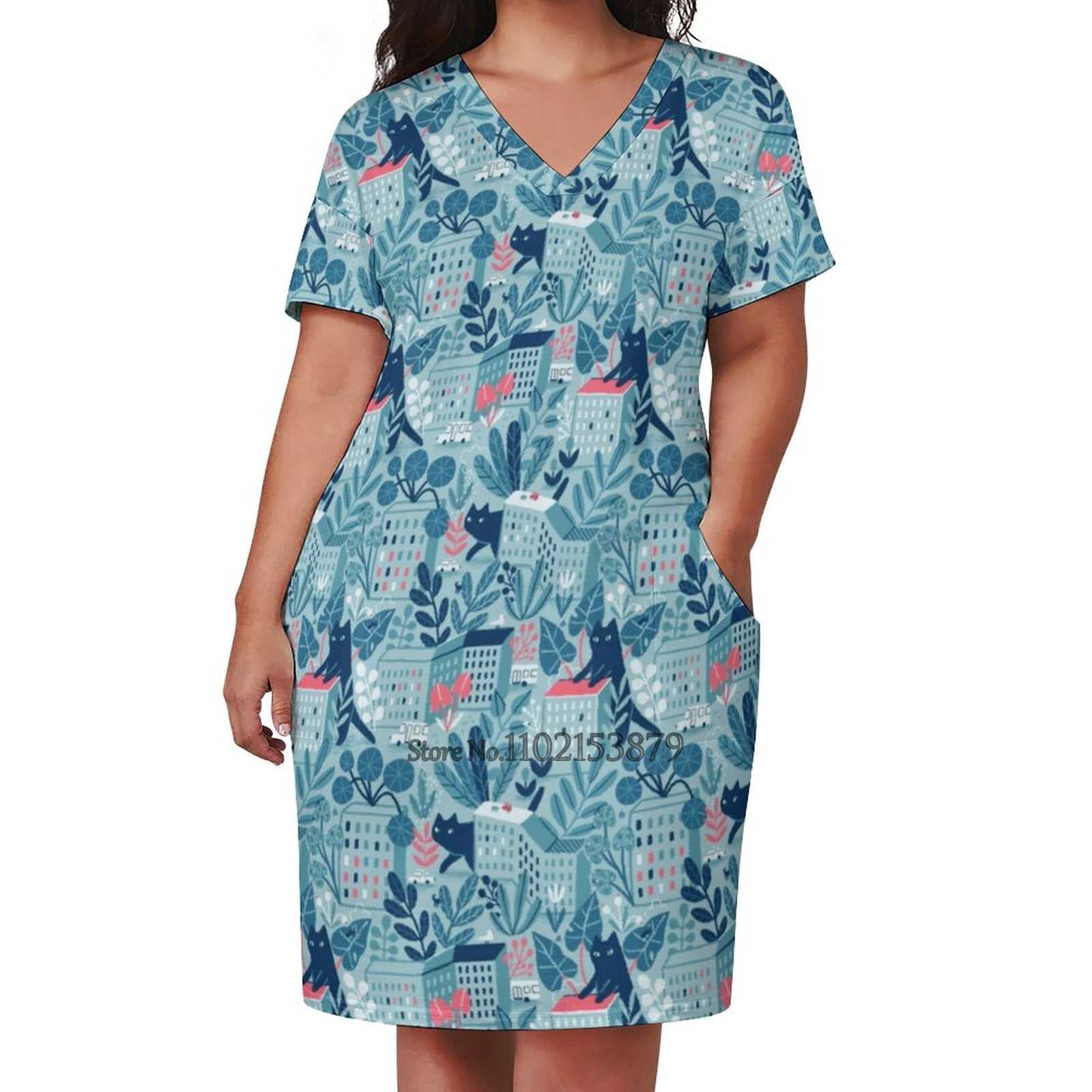 Giant Cats Plants And Dormitory Area. Back Lacing Backless Dress Square ...