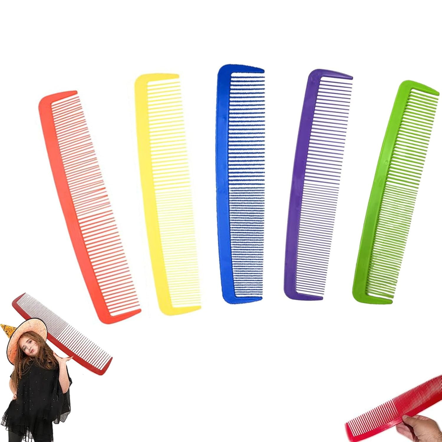 Giant Clown Comb, Funny Huge Comb Prank, Big Comb Wide Tooth Combs for ...