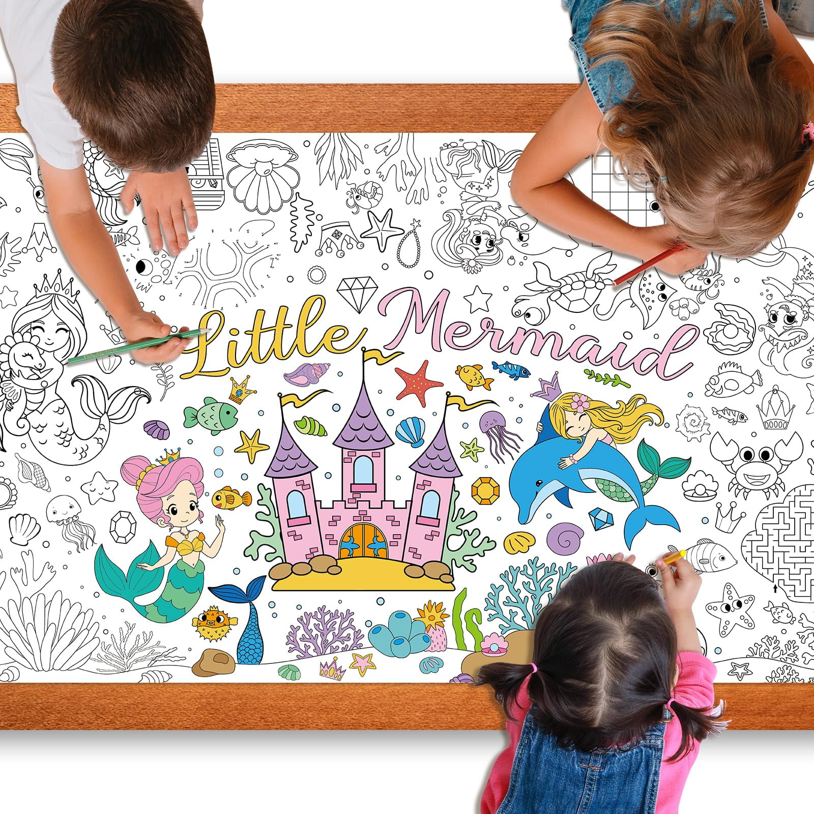 Giant Coloring AJH3 Poster for Kids 30 x Large Coloring Poster Sheets ...