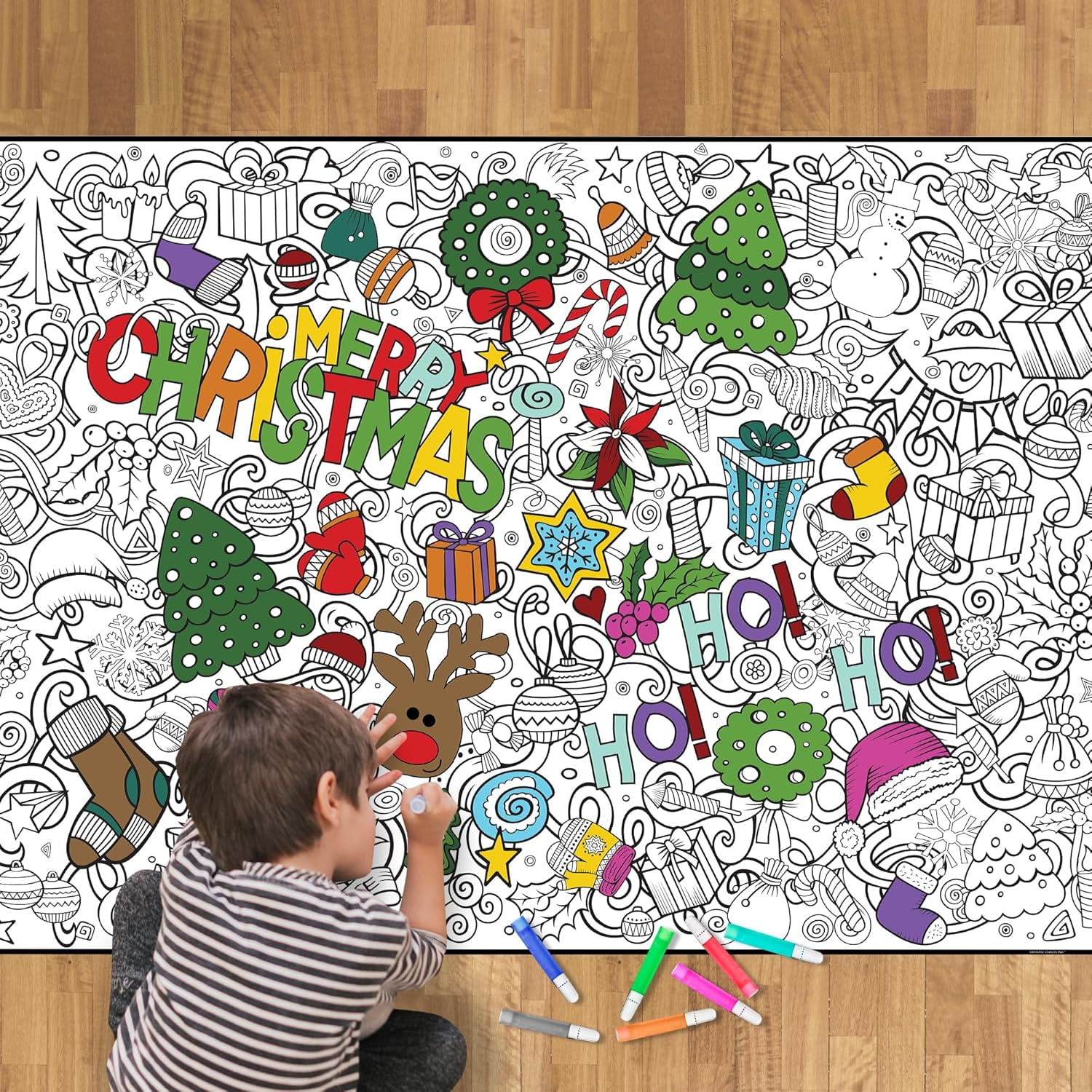 Giant Coloring Poster - Premium Jumbo Coloring Sheets for Kids & Adults ...
