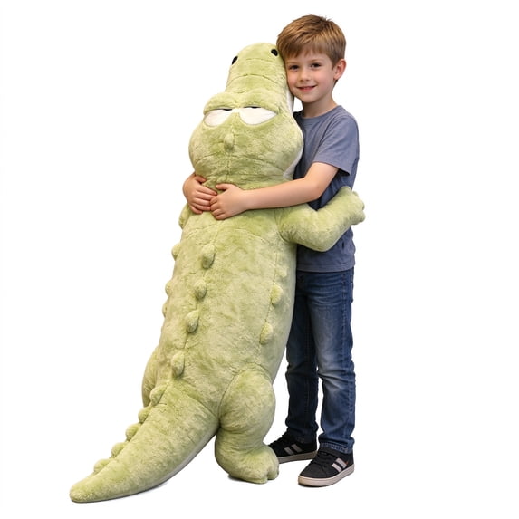 Giant Crocodile Stuffed Plush Body Pillow, Long Sleep Companion Plush ...