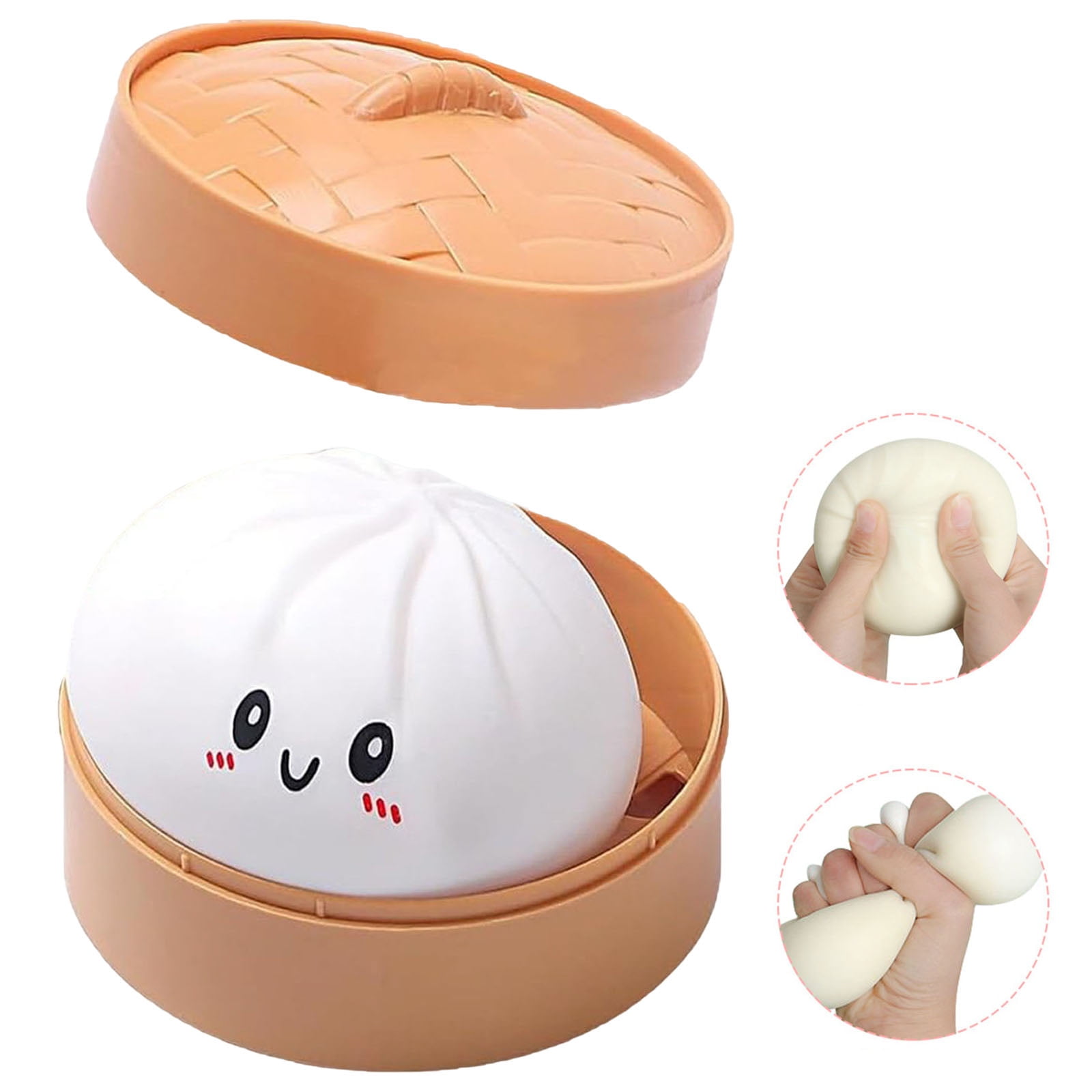 Giant Dumpling Squishy 4/6/10 Inch, Jumbo Dumpling Squishy Toys, Jumbo ...