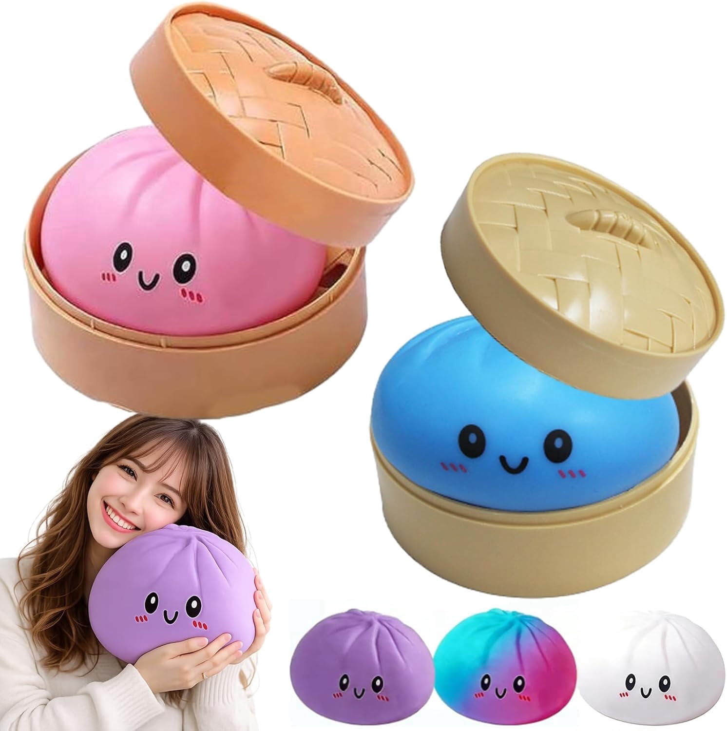 Giant Dumpling Squishy, Mystery Dumpling Squishy Large, Valentines Day ...