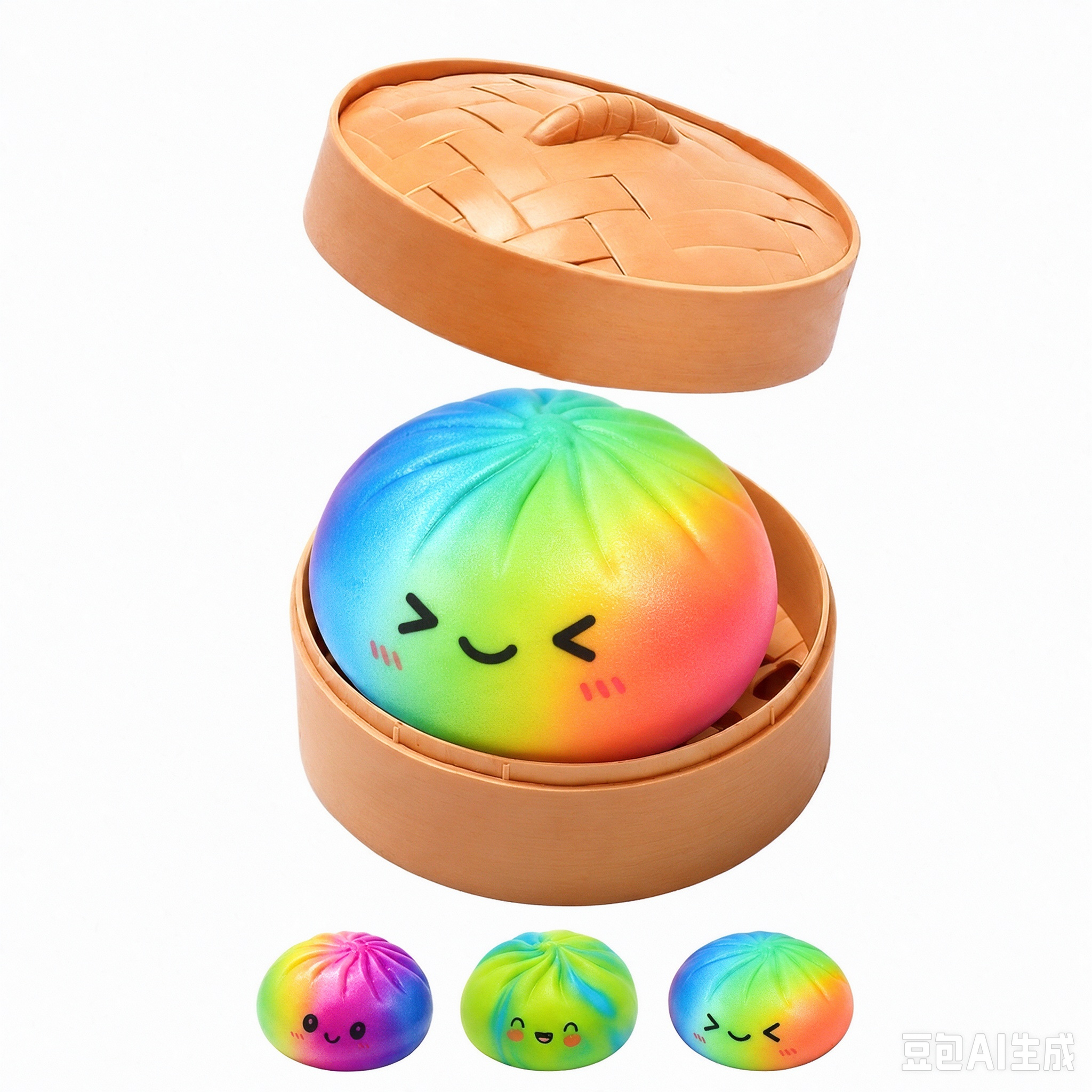 Giant Dumpling Squishy Toys, 4/6/10 Inch Jumbo Dumpling Stress Ball ...