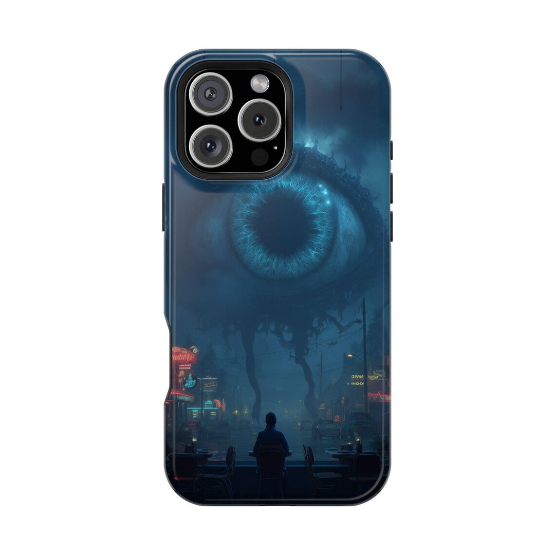 Giant Eye Horror Iris Dark Night Surreal Fantasy Artwork Phone Case ...