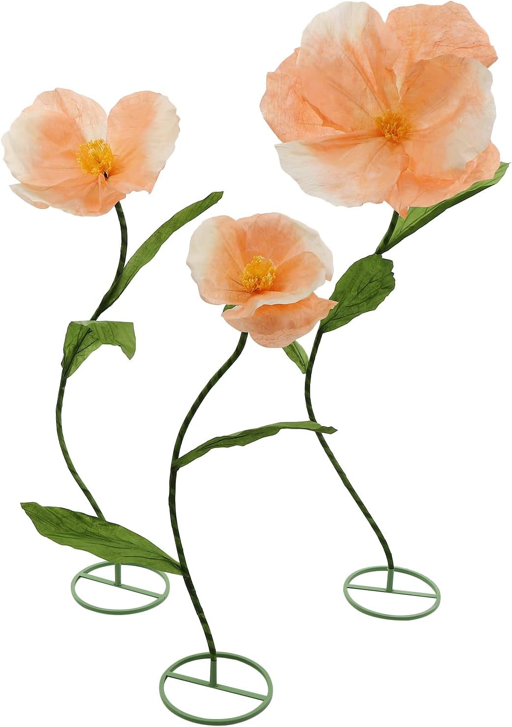 Giant Flowers for Decoration, 5.9ft Large Artificial Flower for Wedding ...