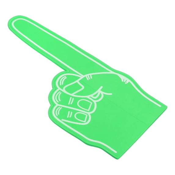 Uxcell Giant Foam Finger 18 Inch, EVA DIY Blank Foam Hand Cheerleading ...