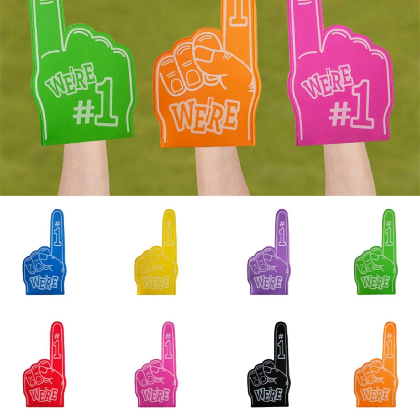 Giant Foam Finger 18 Inch-Number 1 Universal Foam Hand for All ...