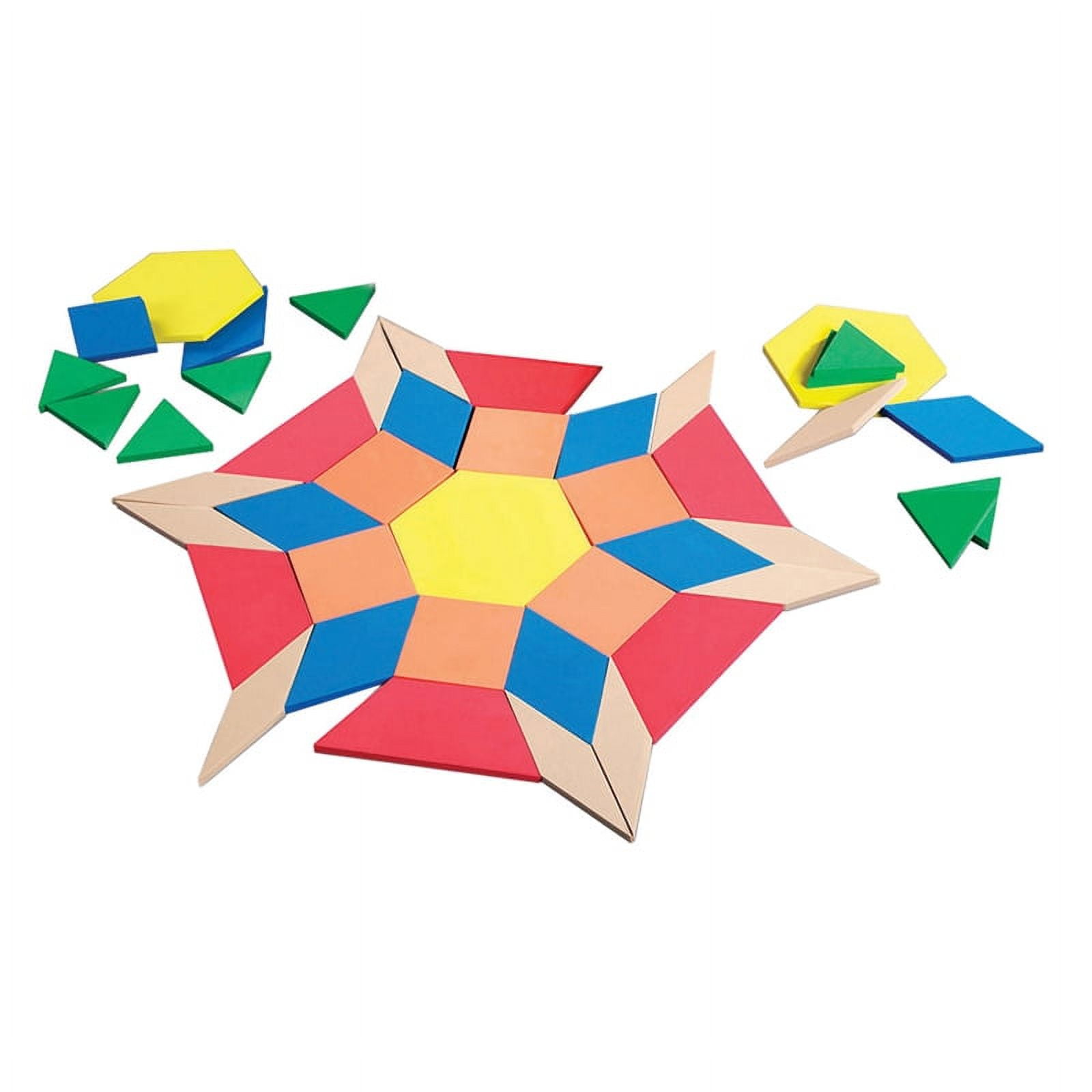 Giant Foam Floor Pattern Blocks 49 Pcs - Walmart.com