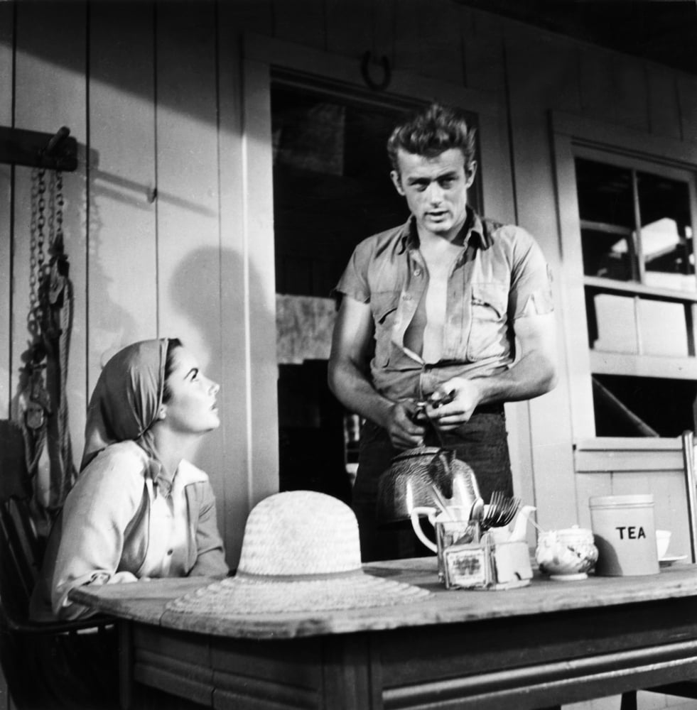 Giant From Left Elizabeth Taylor James Dean 1956 Photo Print (8 x 10 ...