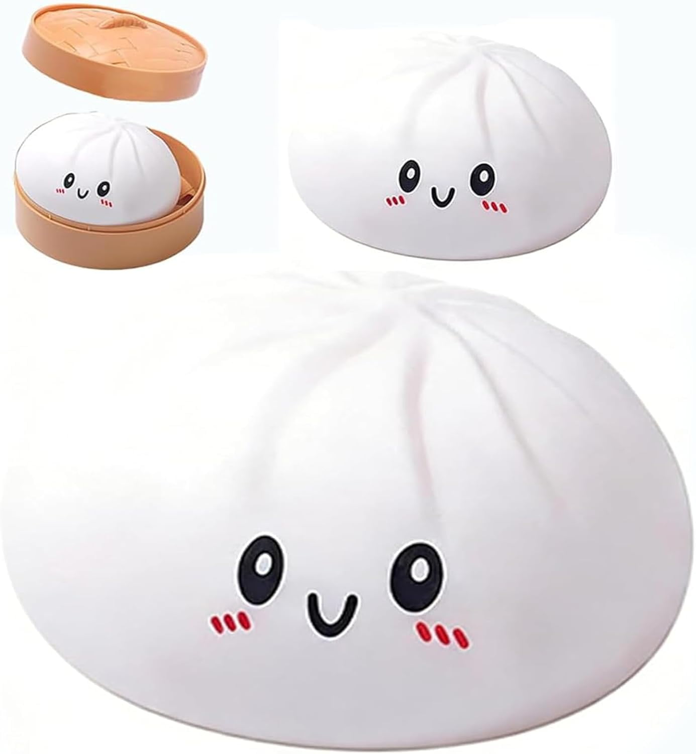Giant Glitter Dumpling, Giant Dumpling Squishy, Mega Rainbow Dumplings ...