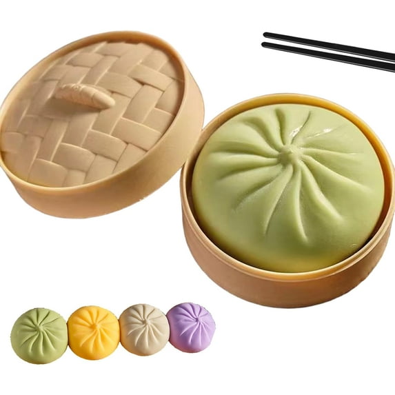 Giant Glitter Dumpling, Giant Dumpling Squishy, Mega Rainbow Dumplings ...