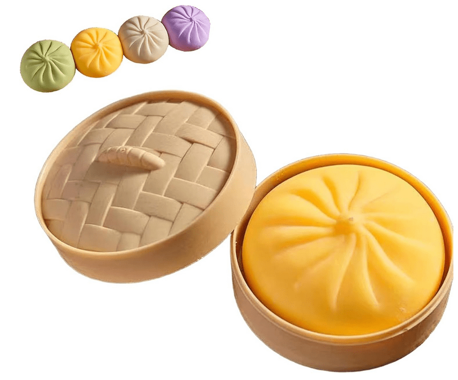 Giant Glitter Dumpling, Giant Dumpling Squishy, Mega Rainbow Dumplings ...