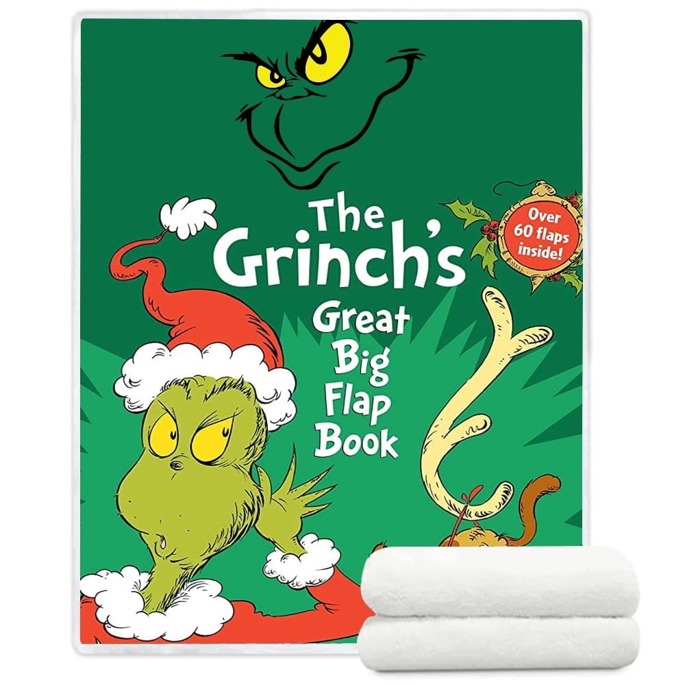 Giant Grinch The Grinch's Great Big Flap Book Fun Interactive Story ...