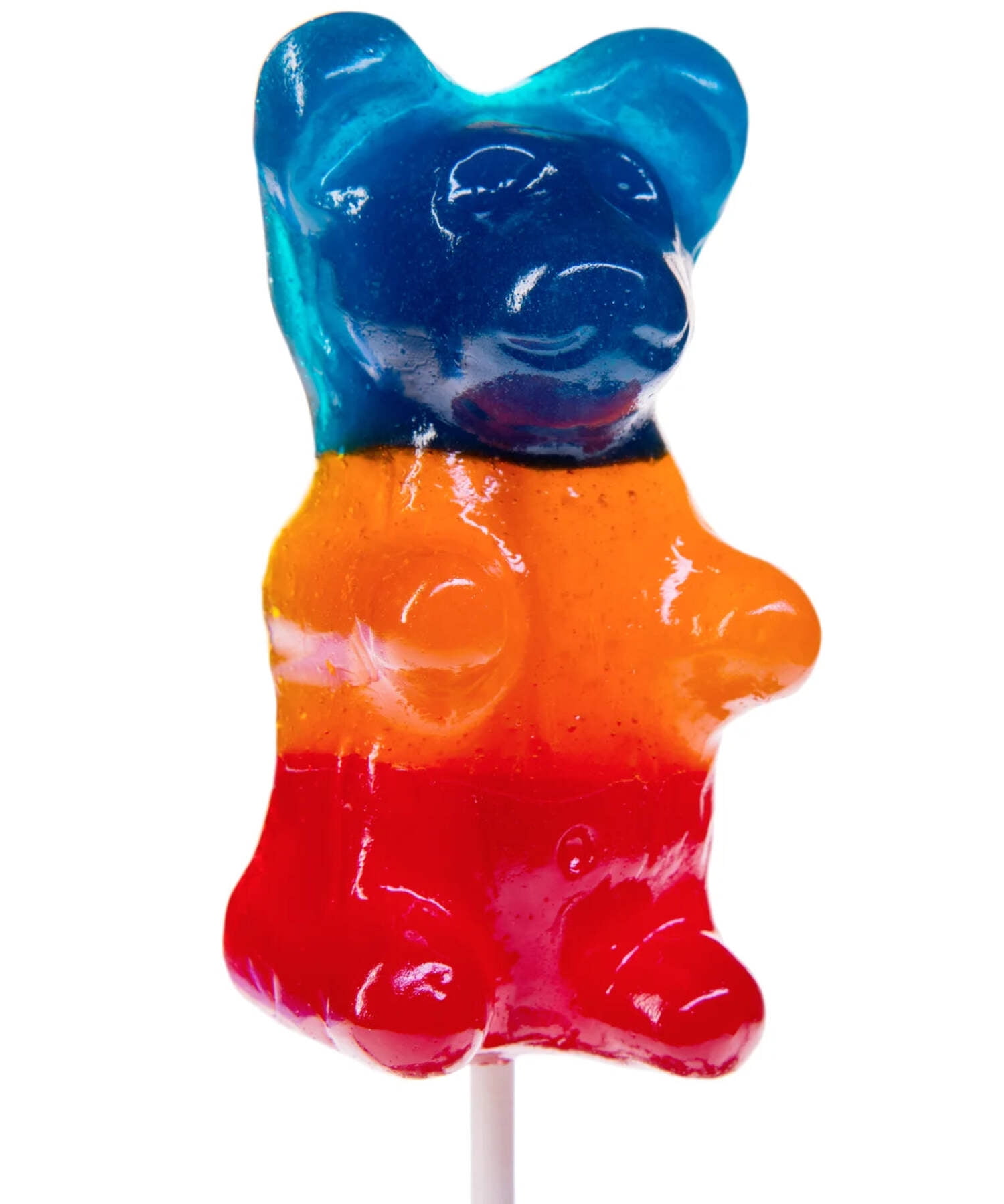 Jumbo Extra Large Candy: Giant Gummy Bear on a Stick - 3-Tone ...