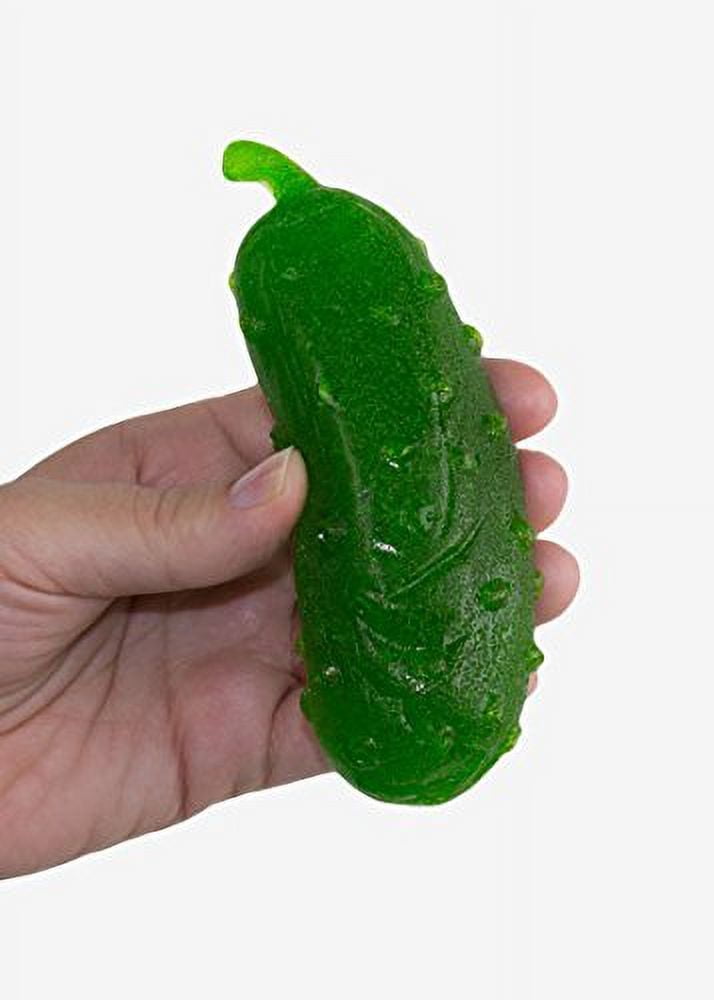 Giant Gummy Pickle Candy (4.5oz) - Sour Dill Pickle Flavor - Walmart.com