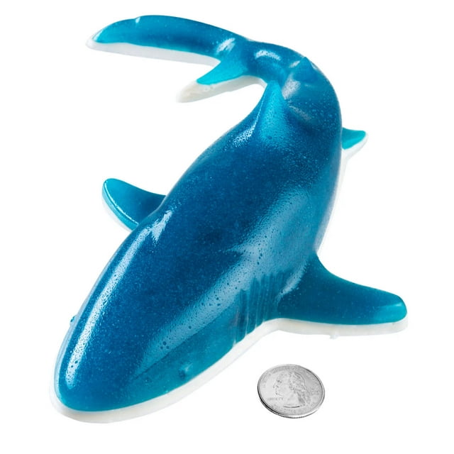 Walmart Giant Gummy Shark Candy Sea Creature, Dual-Flavored 18 oz ...