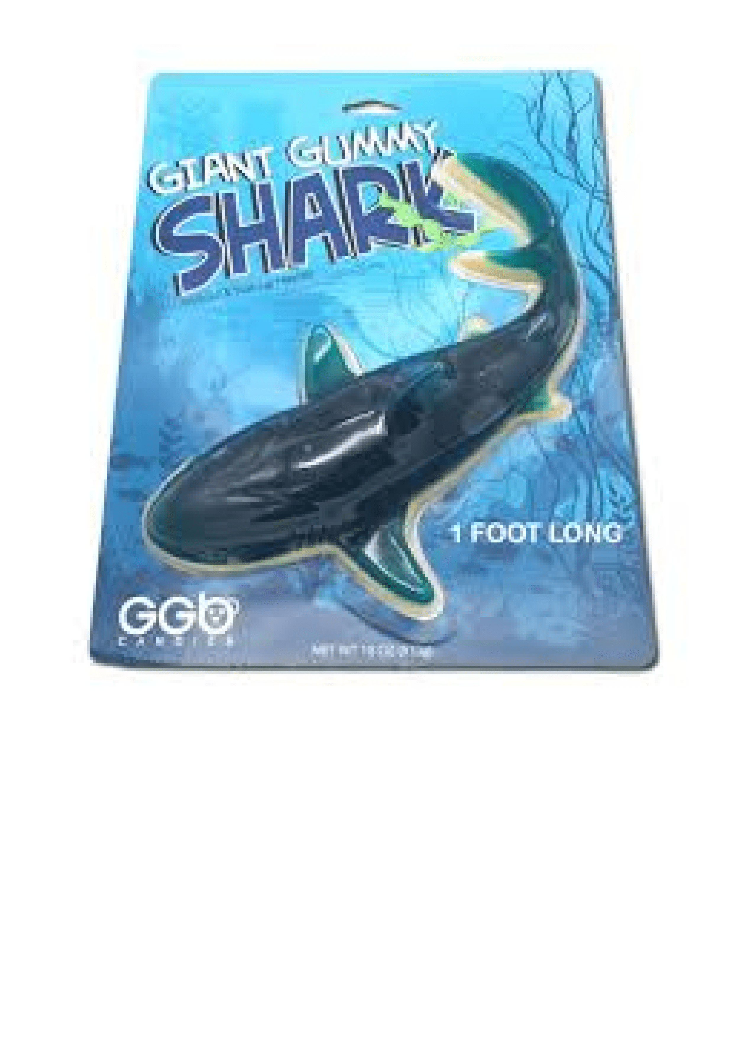Giant Gummy Shark from GGB Candies (18 Ounce) - Walmart.com