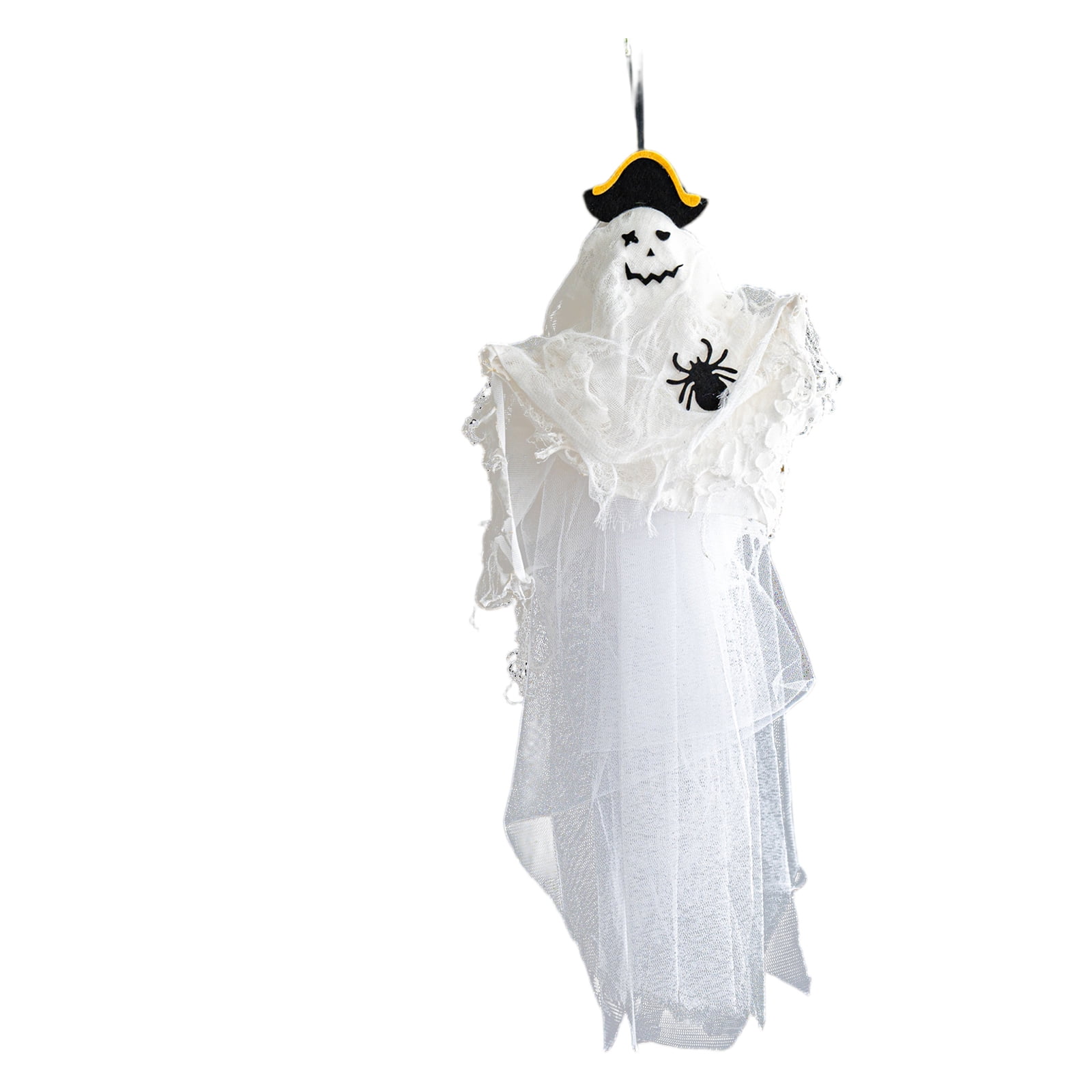 Giant Hanging Halloween Decoration, Dark Black Eyes Semi-Sheer Mesh ...