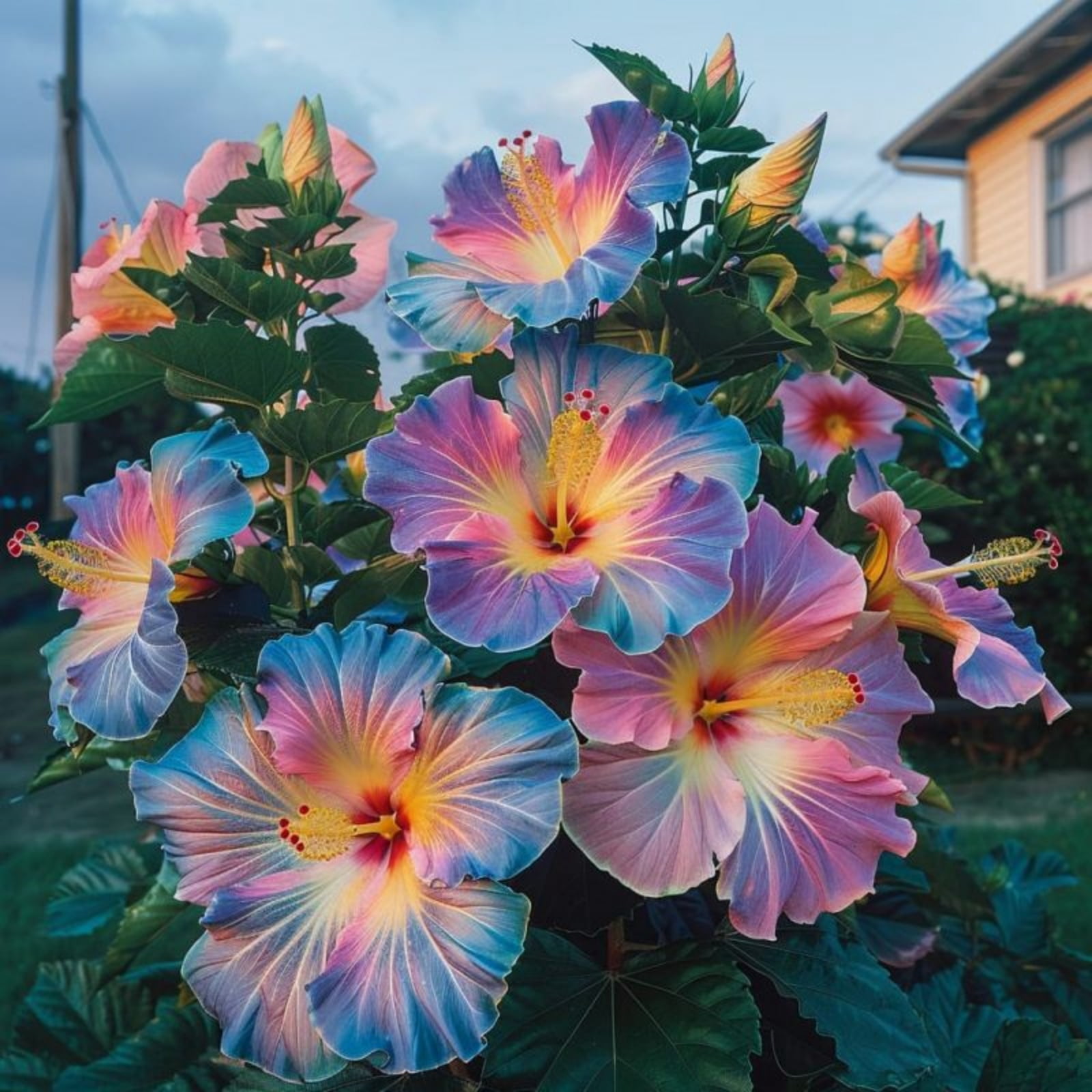 Giant Hibiscus For Planting Ideal for Gardening Deer Resistant ...