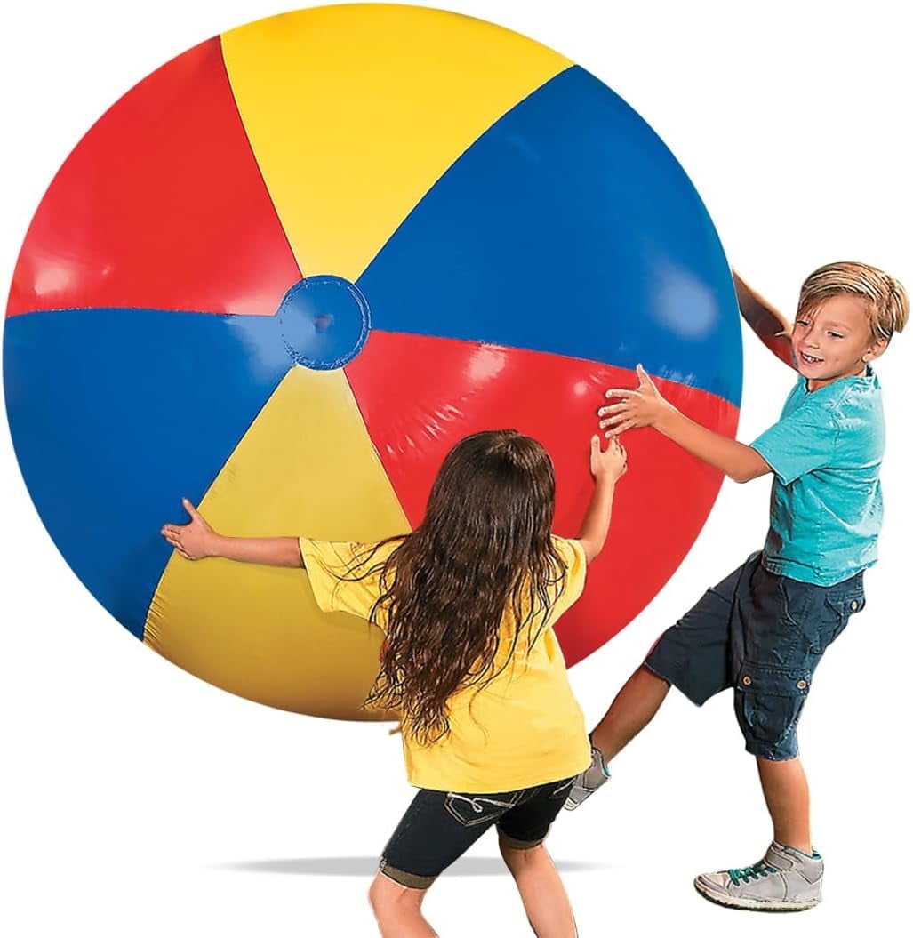 Free Shipping! Novelty Place Giant Inflatable Beach Ball, 55 inches ...