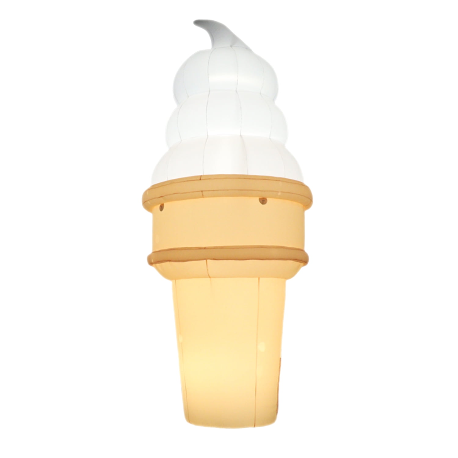 Giant Inflatable Ice Cream Cone with Lights Blow Up Inflatables Ice ...