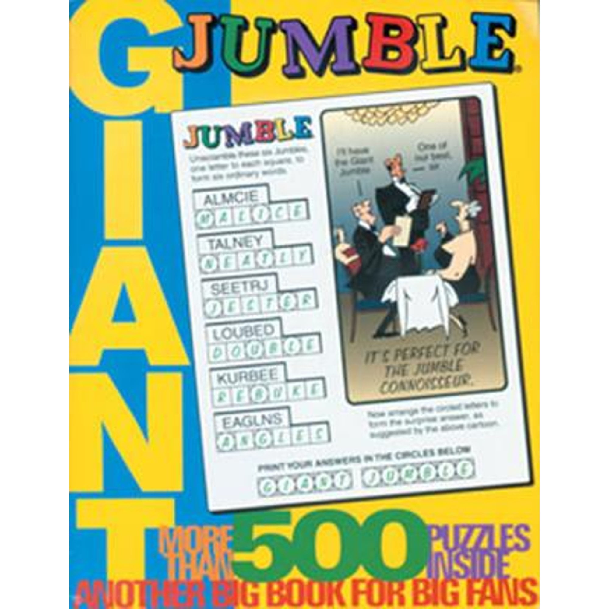Pre-Owned Giant Jumble(r): Another Big Book for Big Fans (Paperback ...