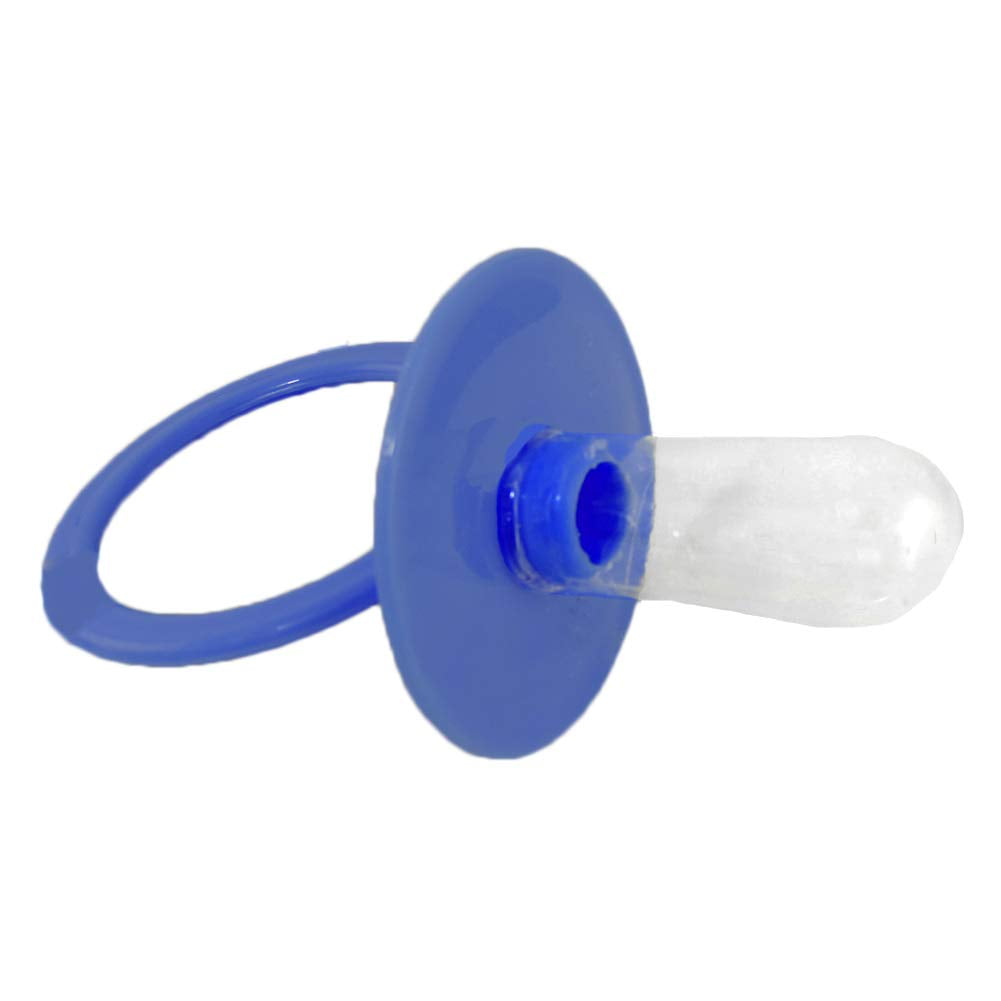 Giant Jumbo Blue Baby Pacifier Novelty Costume Accessory - Walmart.com