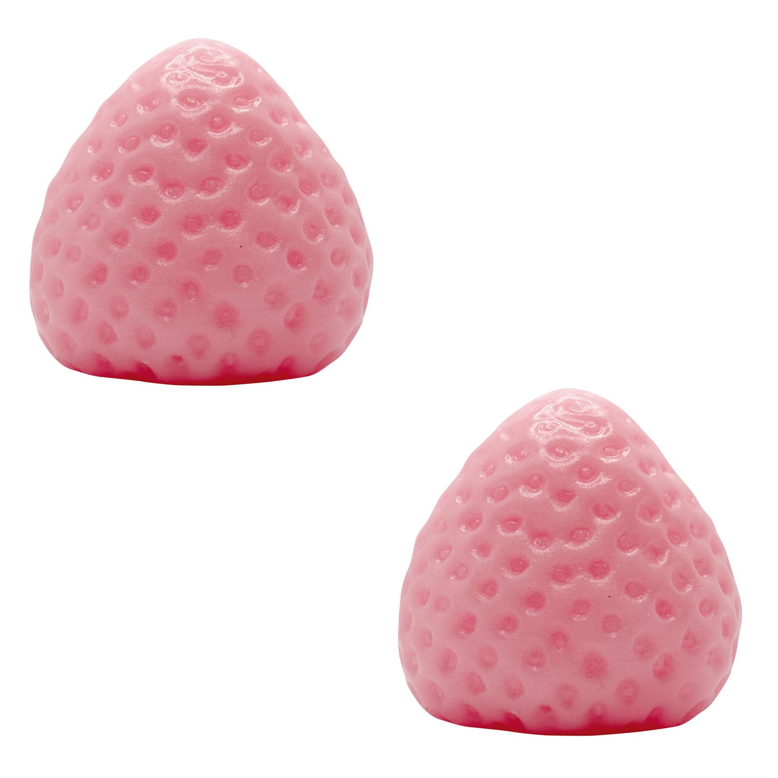 Giant Kawaii Strawberry Squishy Stress Toy - Soft Realistic Fruit ...