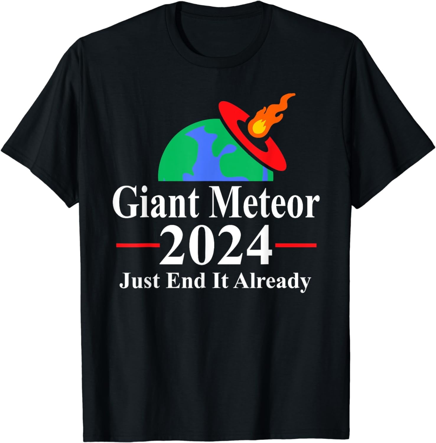 Giant Meteor 2024 T-Shirt - Walmart.com