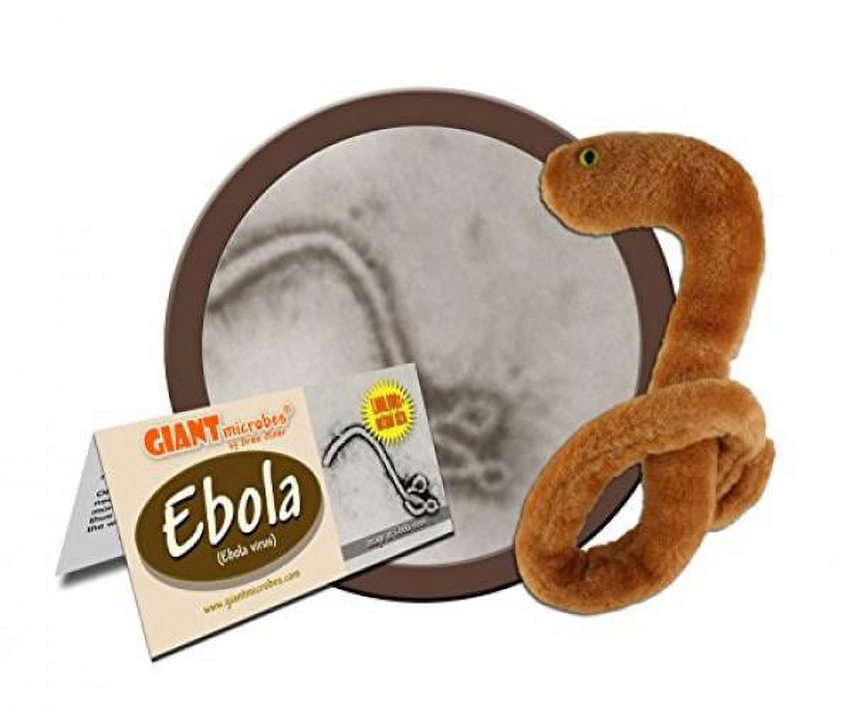 Giant Microbes Ebola Virus Educational Plush Toy - Walmart.com