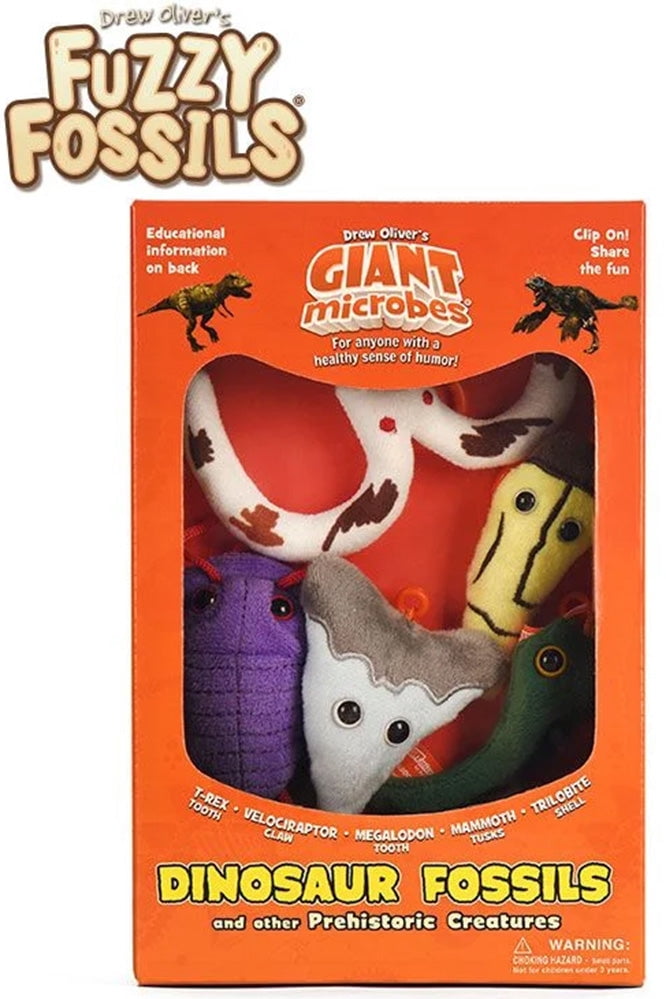 Giant Microbes Plush - Dinosaur Fossil Gift Box - Walmart.com