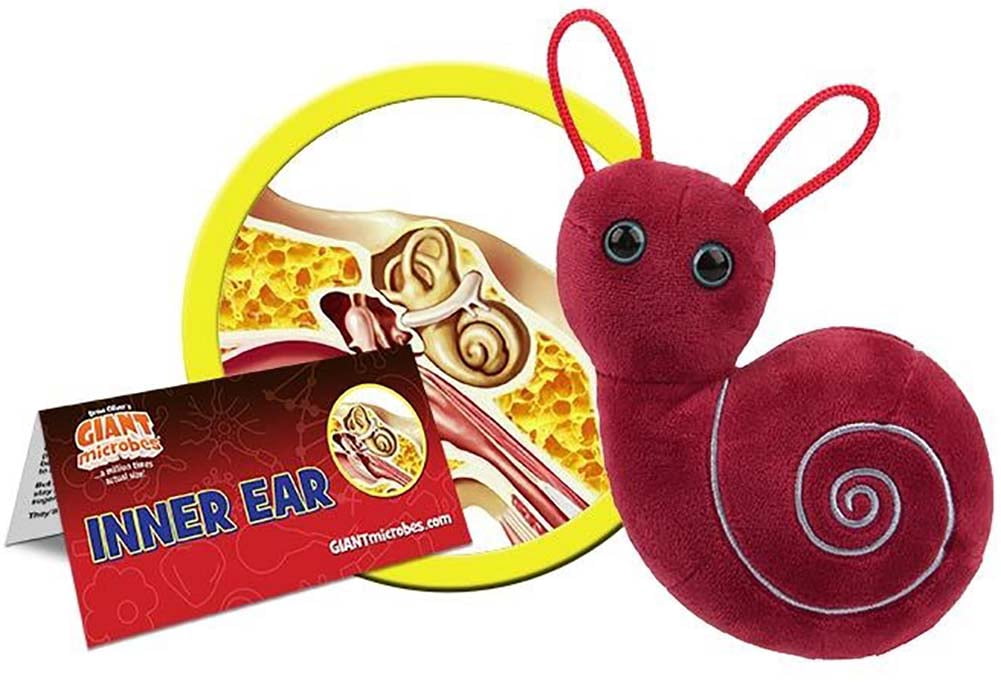 Giant Microbes Plush - Inner Ear - Walmart.com