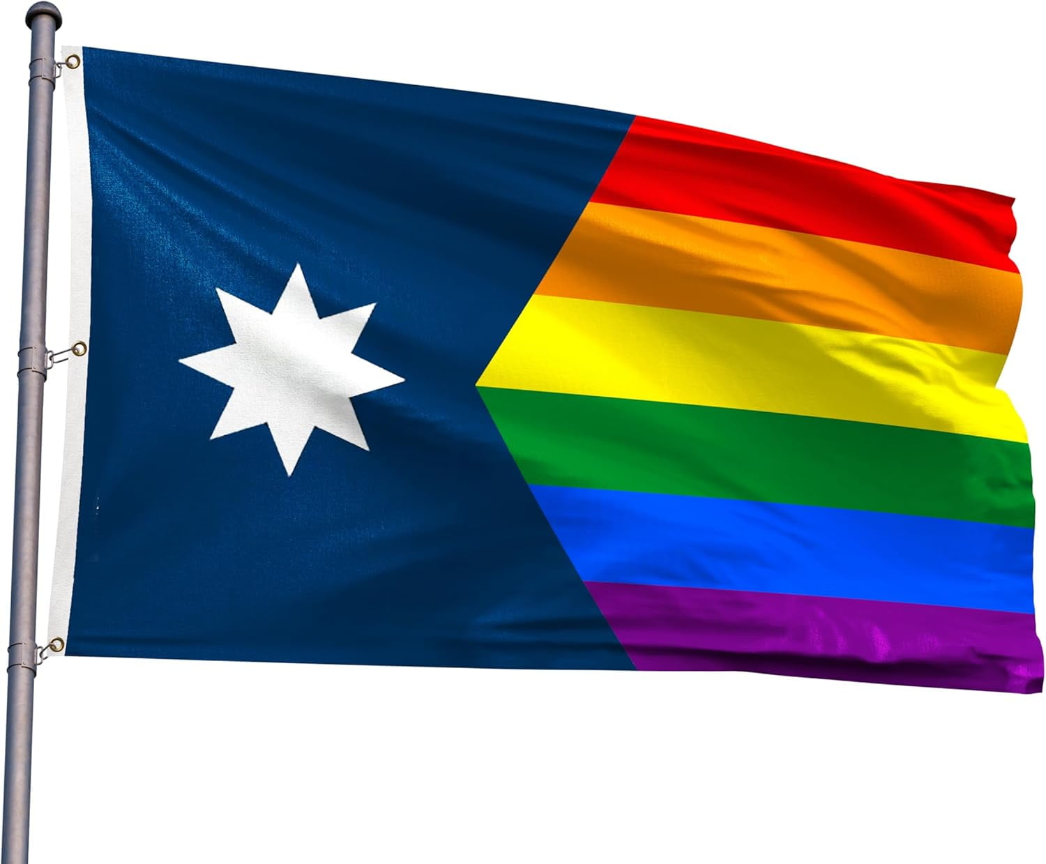 Giant Minnesota State Pride Rainbow Flag Extra Large MN State Pride ...