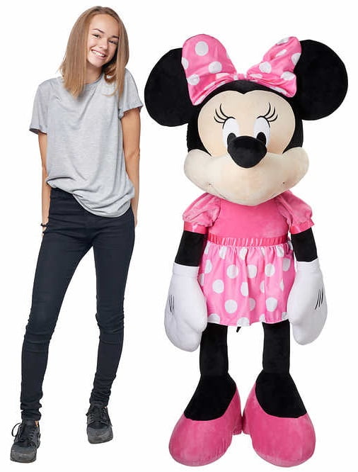 Giant Disney Minnie Mouse Jumbo Plush Toy/Stuffed Doll, 60 Inches ... Giant Disney Minnie Mouse Jumbo Plush Toy/Stuffed Doll, 60 Inches ...