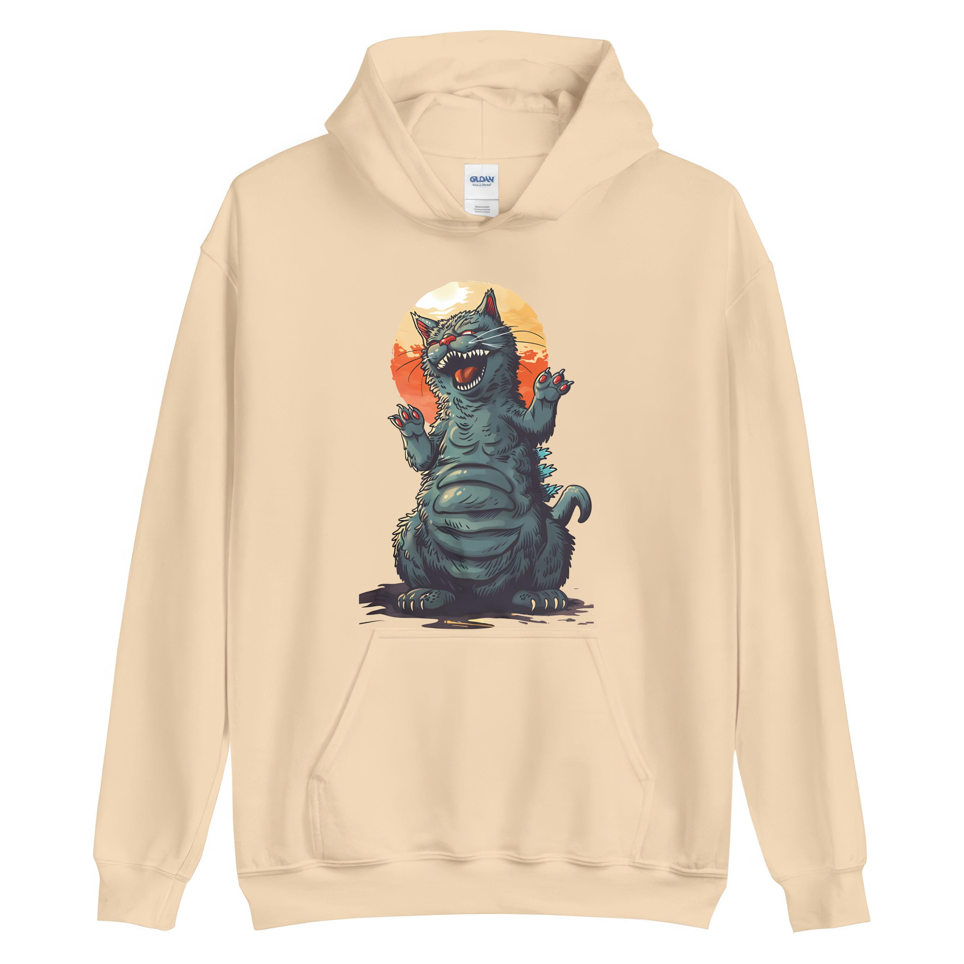 Giant Monster Kitty Pet Movie Hoodie - Walmart.com
