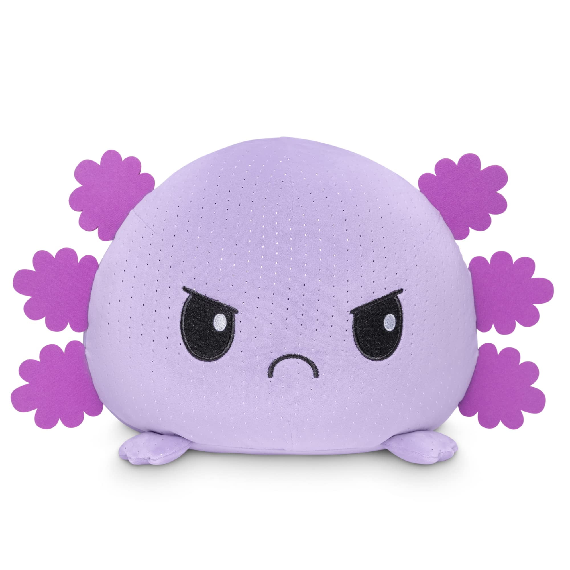 - Giant Moody Axolotl Plushie - Angry Purple Sparkle - Huggable, Soft ...