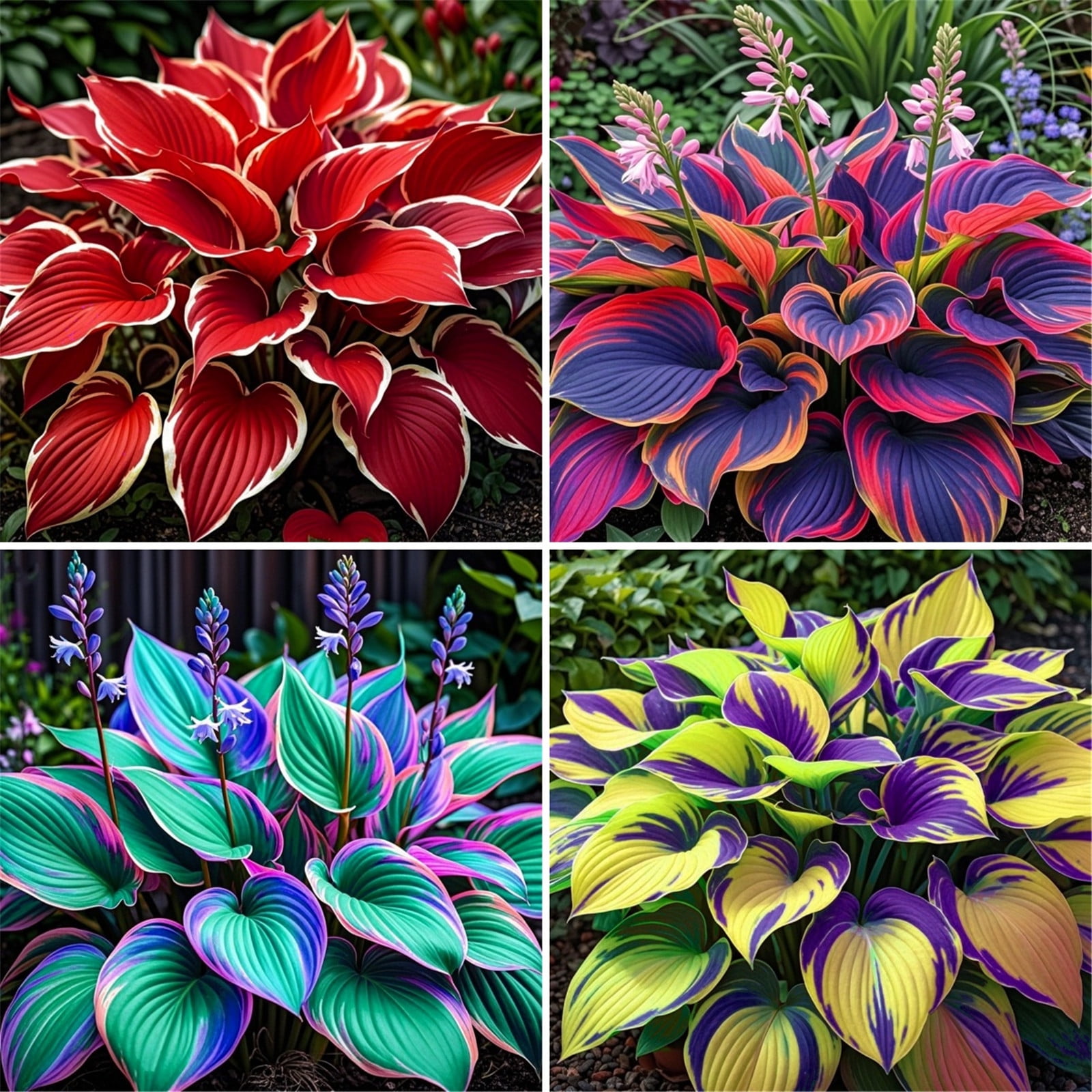 Giant Mutation Ornament/(selected bulbs[rhizomes])-Bright colors-[Hosta ...