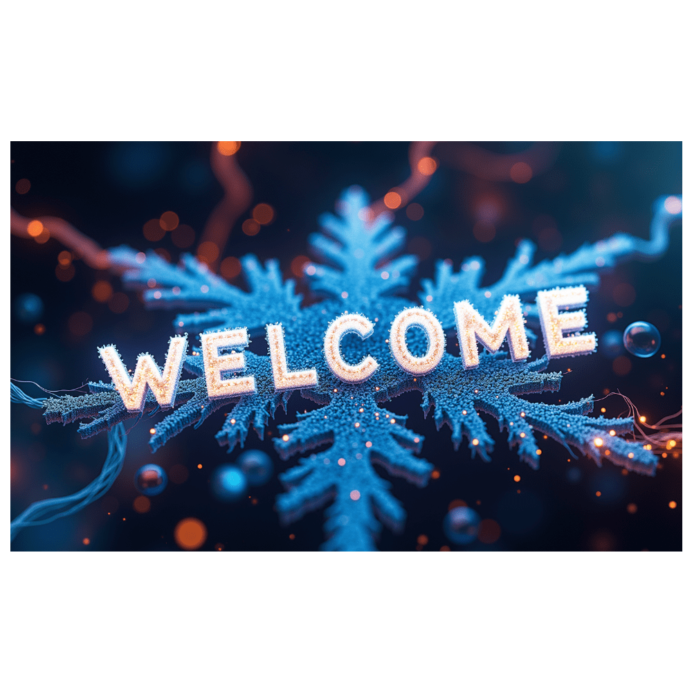 Giant Neon Welcome Banner Party Backdrop Background for Festival ...