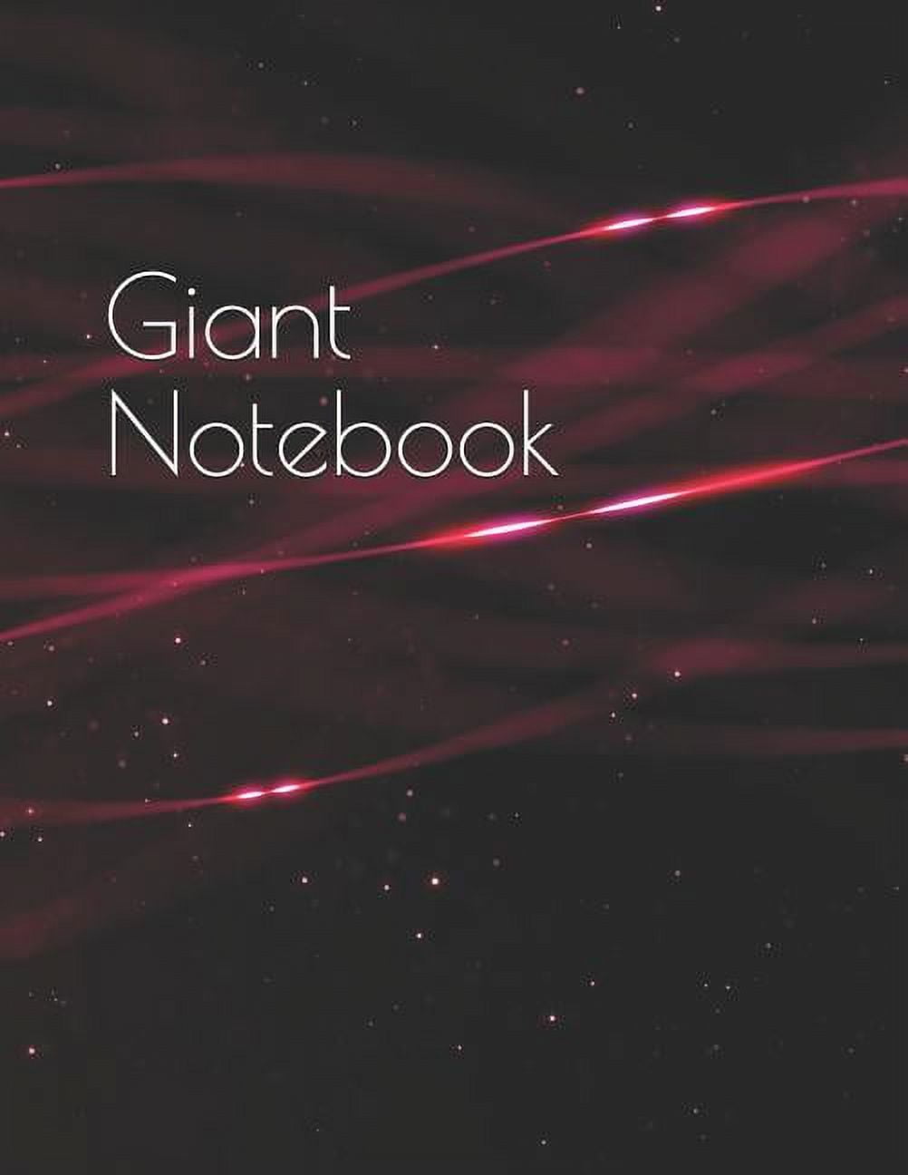 Giant Notebook: Big Notebook, Journal, 500 Pages, 250 Ruled Sheets ...
