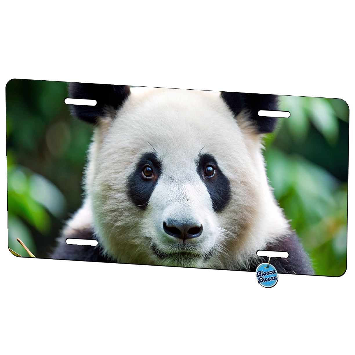 Giant Panda Metal Novelty License Plate - Walmart.com