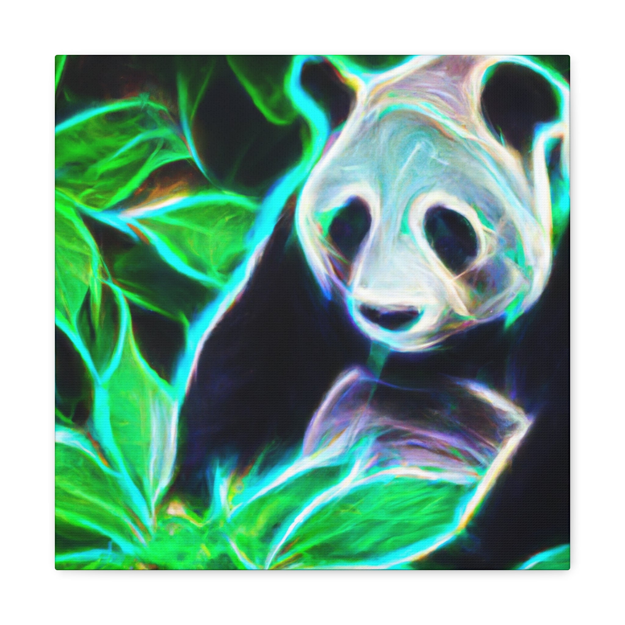 Giant Panda Mosaic Art - Canvas - Walmart.com