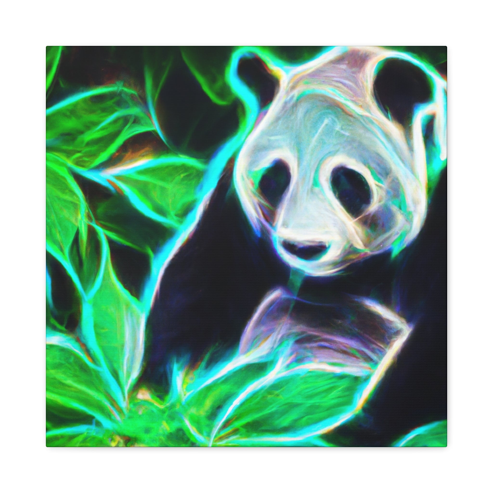 Giant Panda Mosaic Art - Canvas - Walmart.com