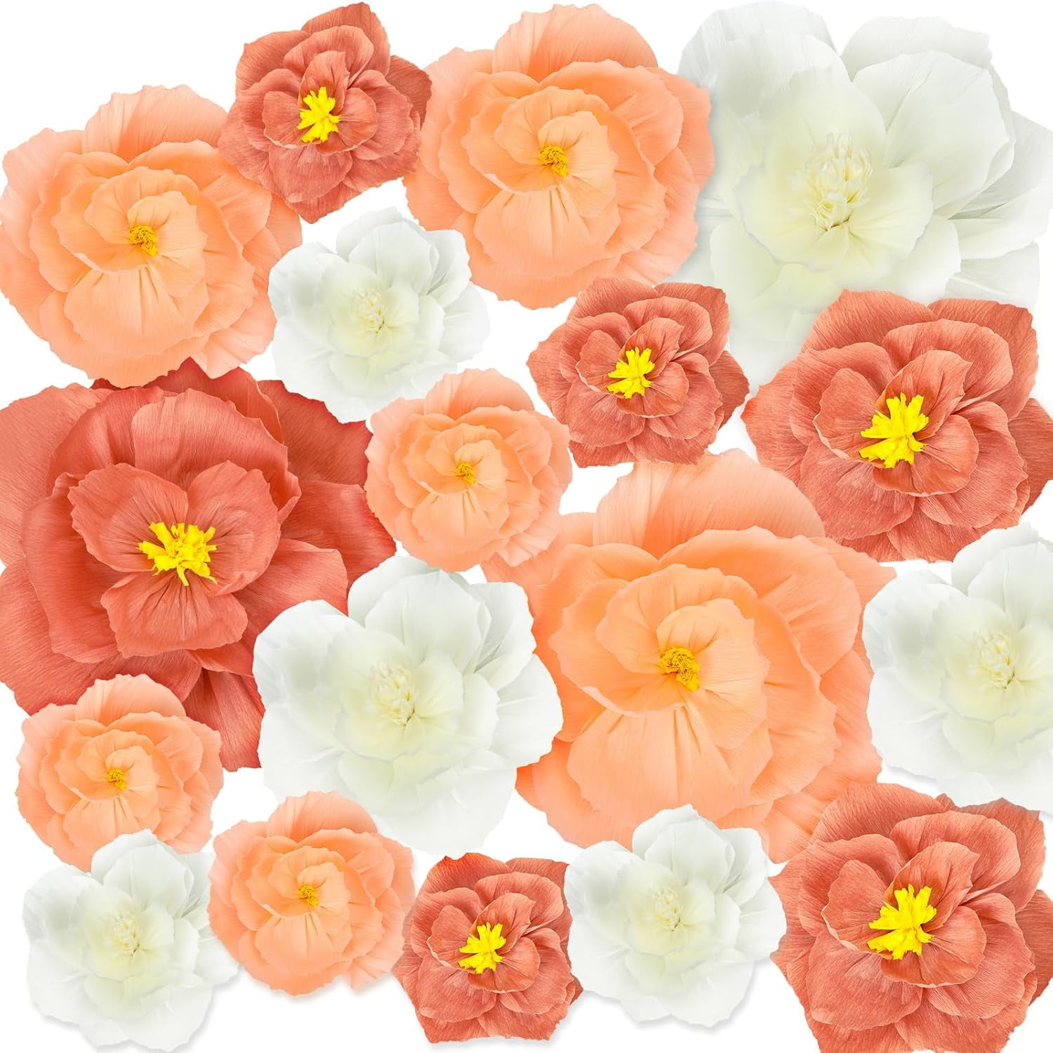 Giant Paper Flowers Artificial Paper Flower Decorations for Wedding ...