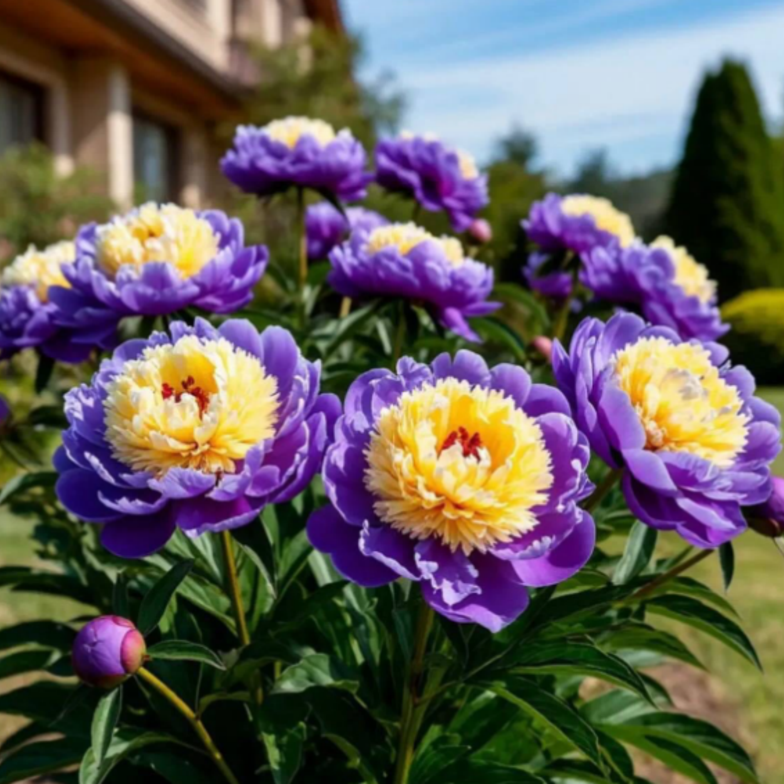 Giant Peony For Planting Ideal for Gardening Deer Resistant Variegated ...