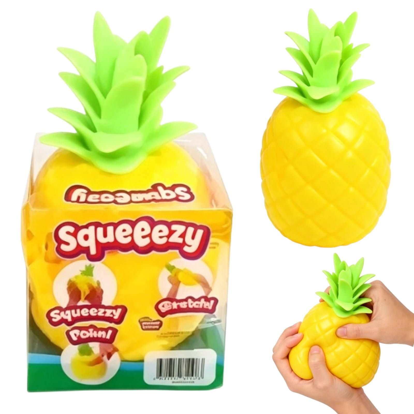 Giant Pineapple Squishy, 7 inch Jumbo Pineapple Squishies Stress Balls ...