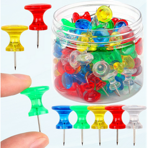 Shop Large Colorful Push Pins for Office and Home Organization