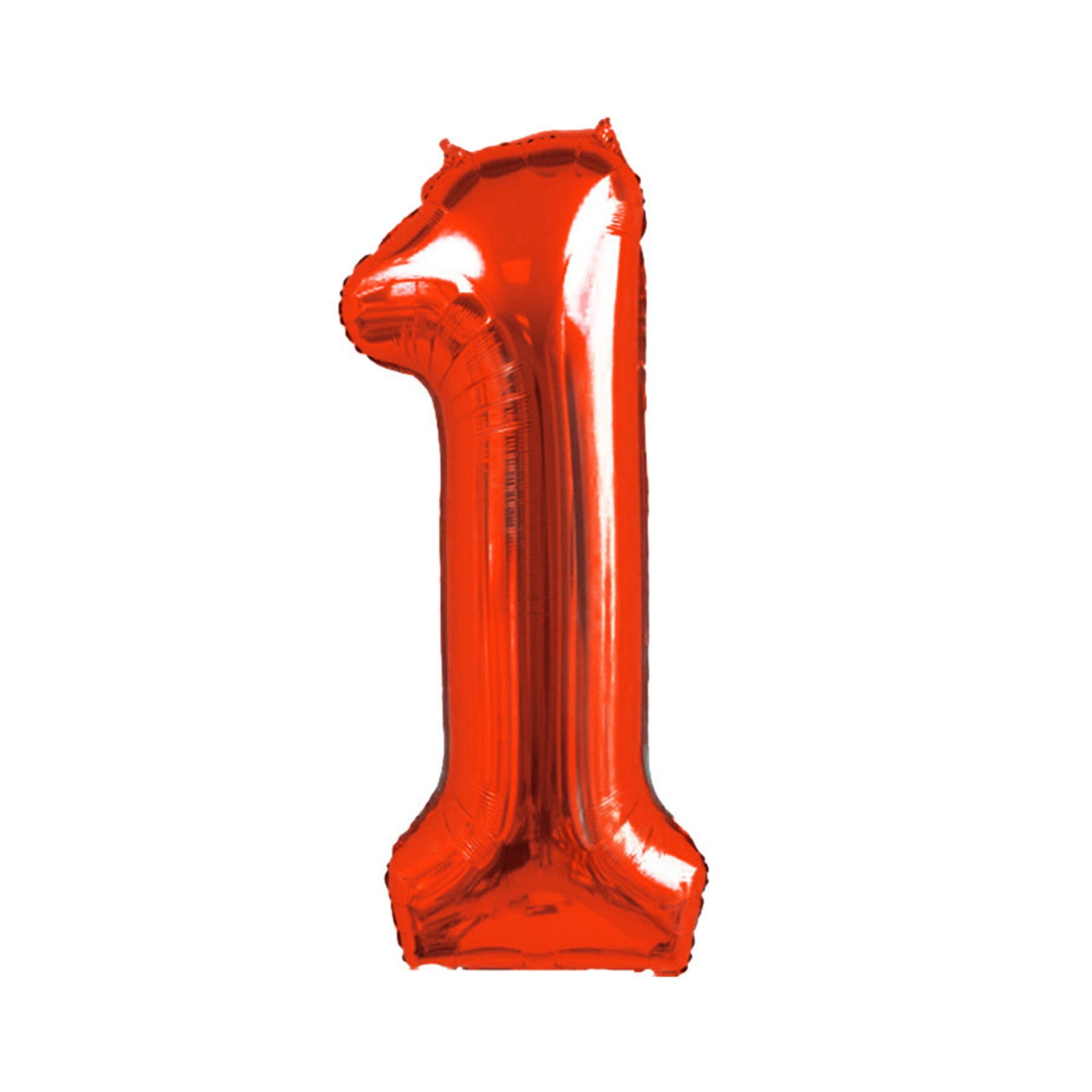 Giant Red Number Balloon 40 Inch,Foil Mylar Helium Balloon Birthday ...